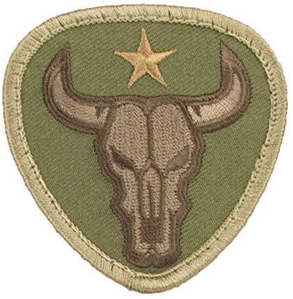 Bull Skull Morale Patch - Mil-Spec Monkey