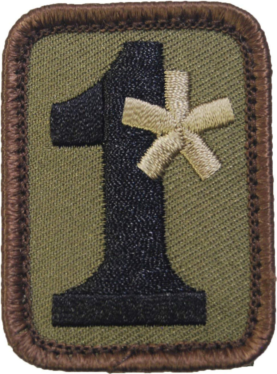 1 Asstorisk Morale Patch - 1 Asterisk Patch
