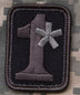 1 Asstorisk Morale Patch - 1 Asterisk Patch