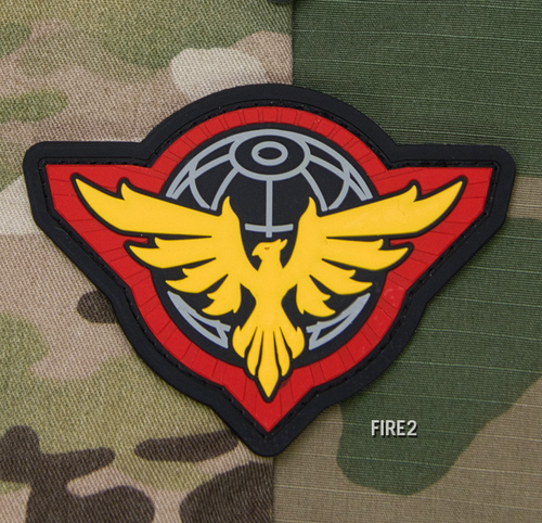 Phoenix Globe Morale Patch PVC - Mil-Spec Monkey