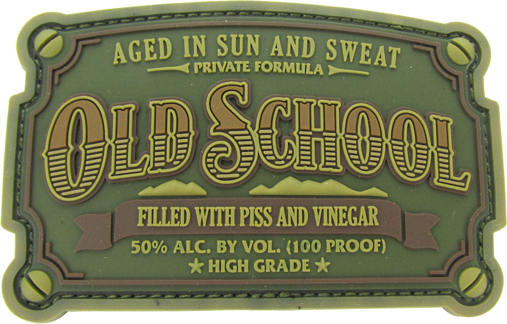 Old School Morale Patch PVC - Mil-Spec Monkey