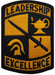 Cadet ROTC Patch - Sew-On Dress - Leadership and Excellence