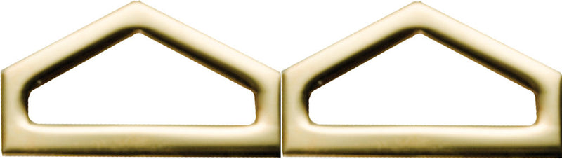U.S. Army ROTC Rank - No Shine Pin-on Metal Rank Insignia