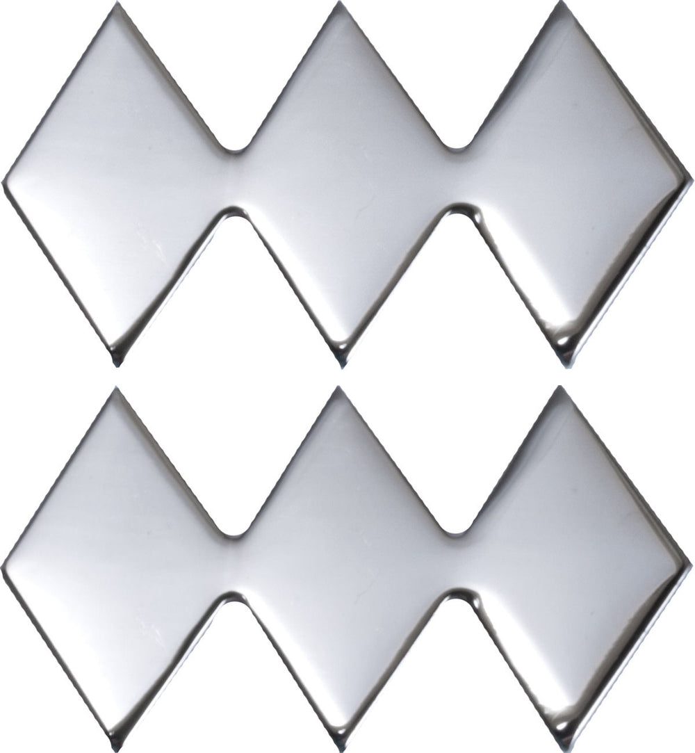 U.S. Army ROTC Rank - No Shine Pin-on Metal Rank Insignia