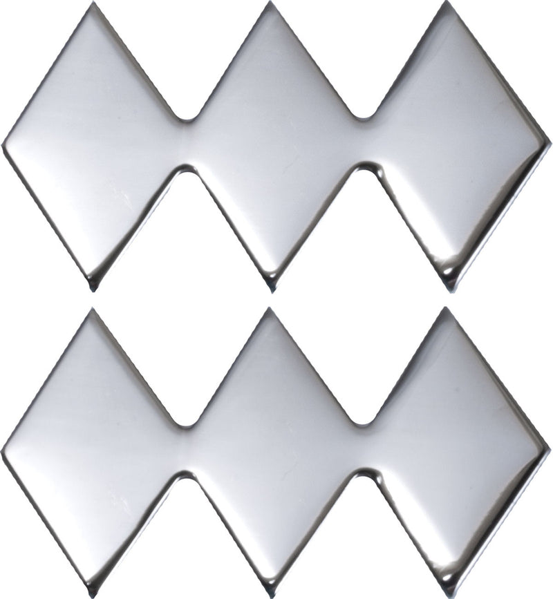 U.S. Army ROTC Rank - No Shine Pin-on Metal Rank Insignia