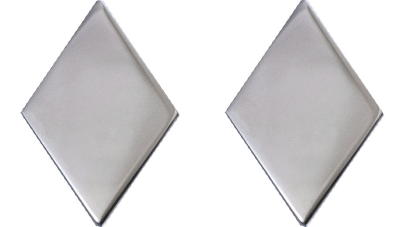 U.S. Army ROTC Rank - No Shine Pin-on Metal Rank Insignia