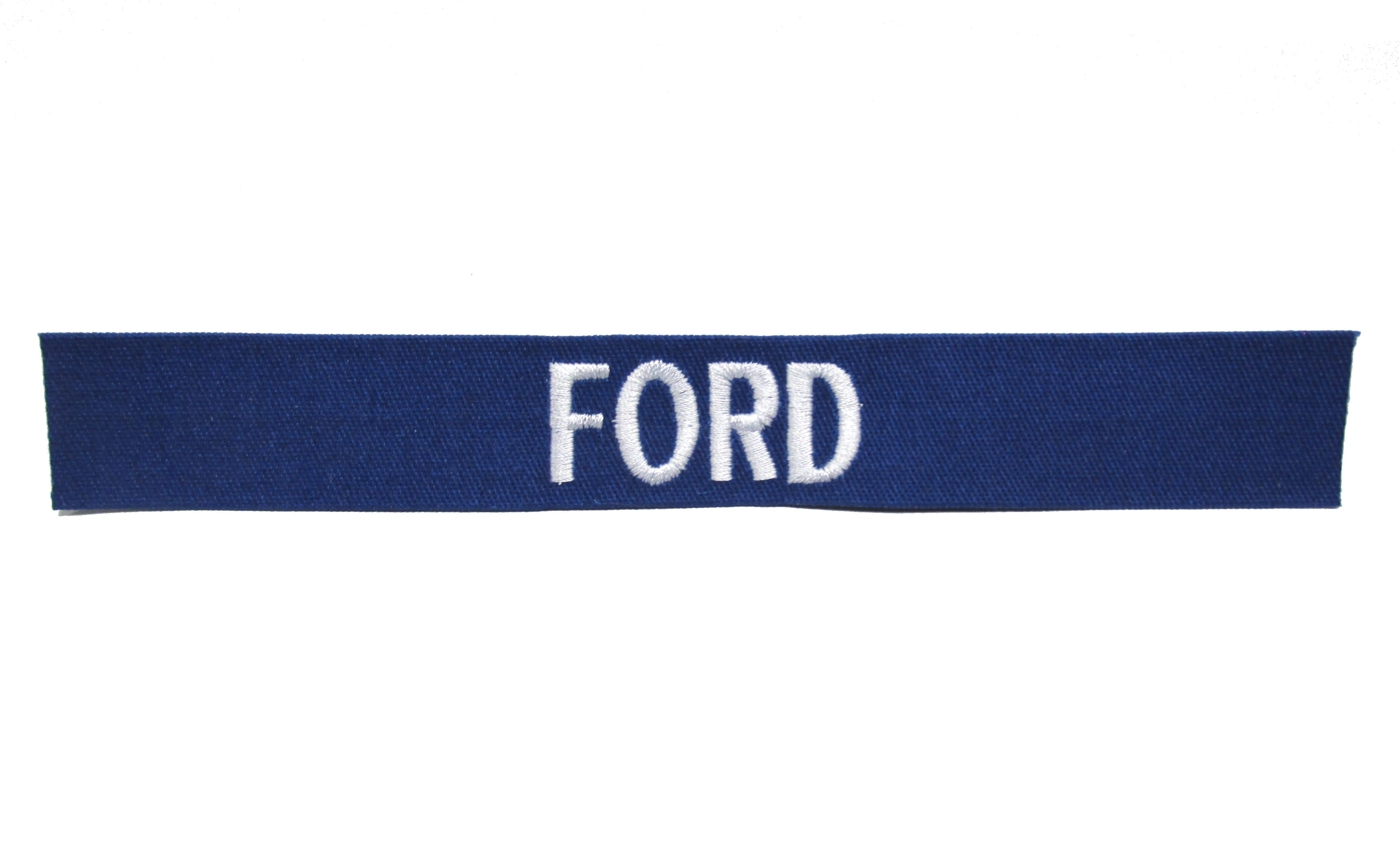 Royal Blue Name Tape - SEW ON - Custom Name Tapes