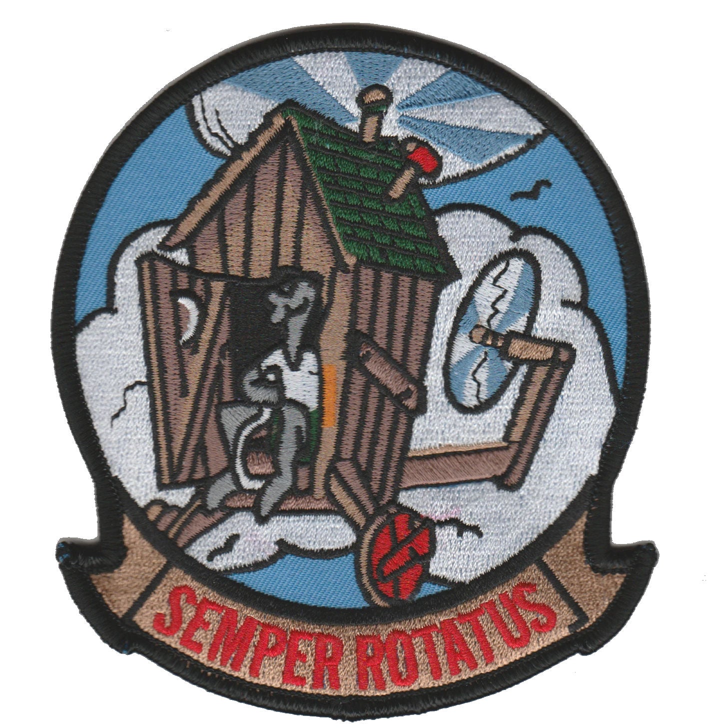 Semper Rotatus - USMC Sew-On Patch - CLEARANCE!