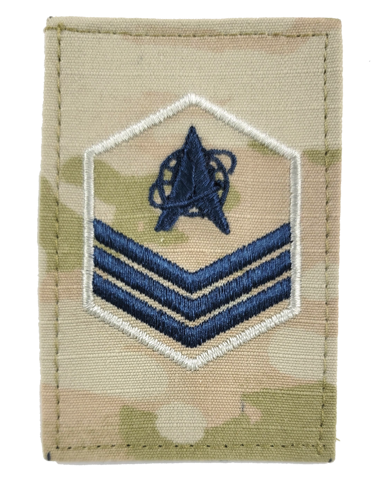 U.S. Space Force OCP Rank with Hook Fastener