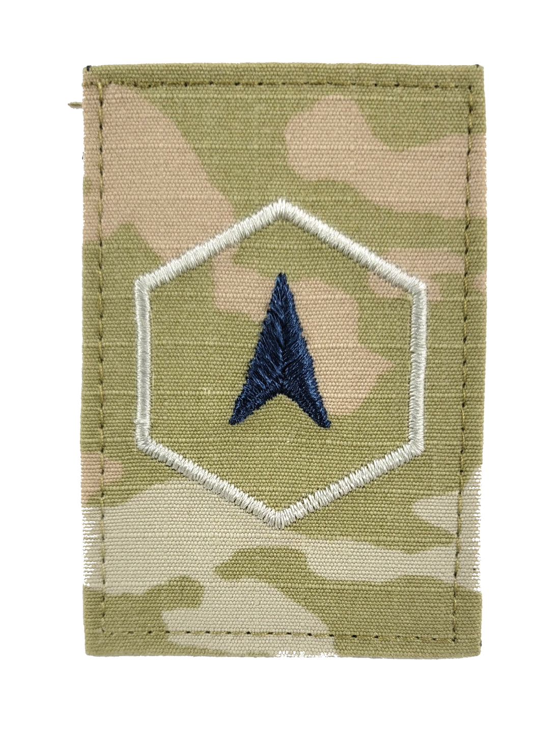 U.S. Space Force OCP Rank with Hook Fastener