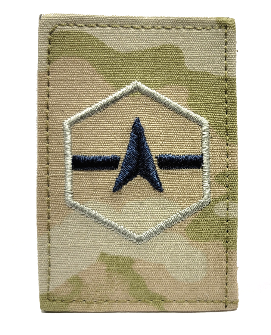 U.S. Space Force OCP Rank with Hook Fastener