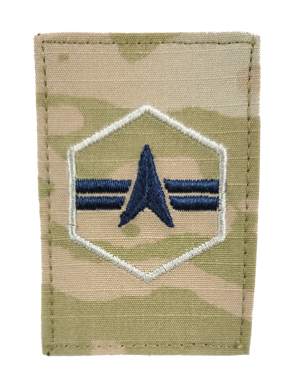 U.S. Space Force OCP Rank with Hook Fastener