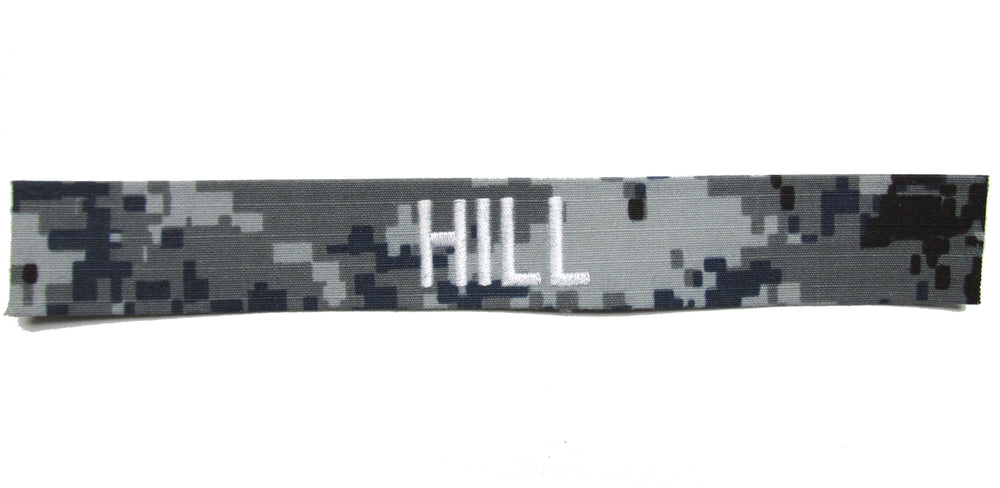 Custom Color Name Tapes | Personalized Embroidered Name Tapes