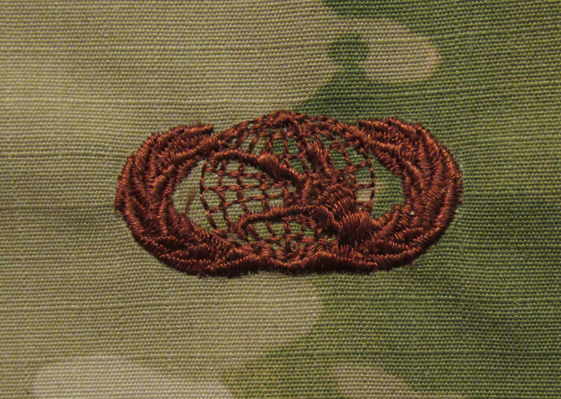 Communications OCP Air Force Badge - SPICE BROWN