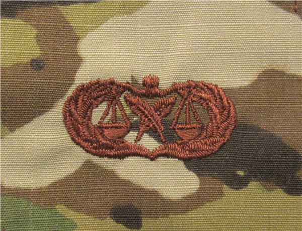 Paralegal OCP Air Force Badge - SPICE BROWN