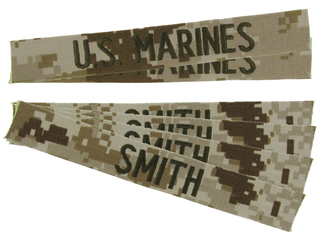 Military Name Tapes - Personalized Name Tapes and Tags